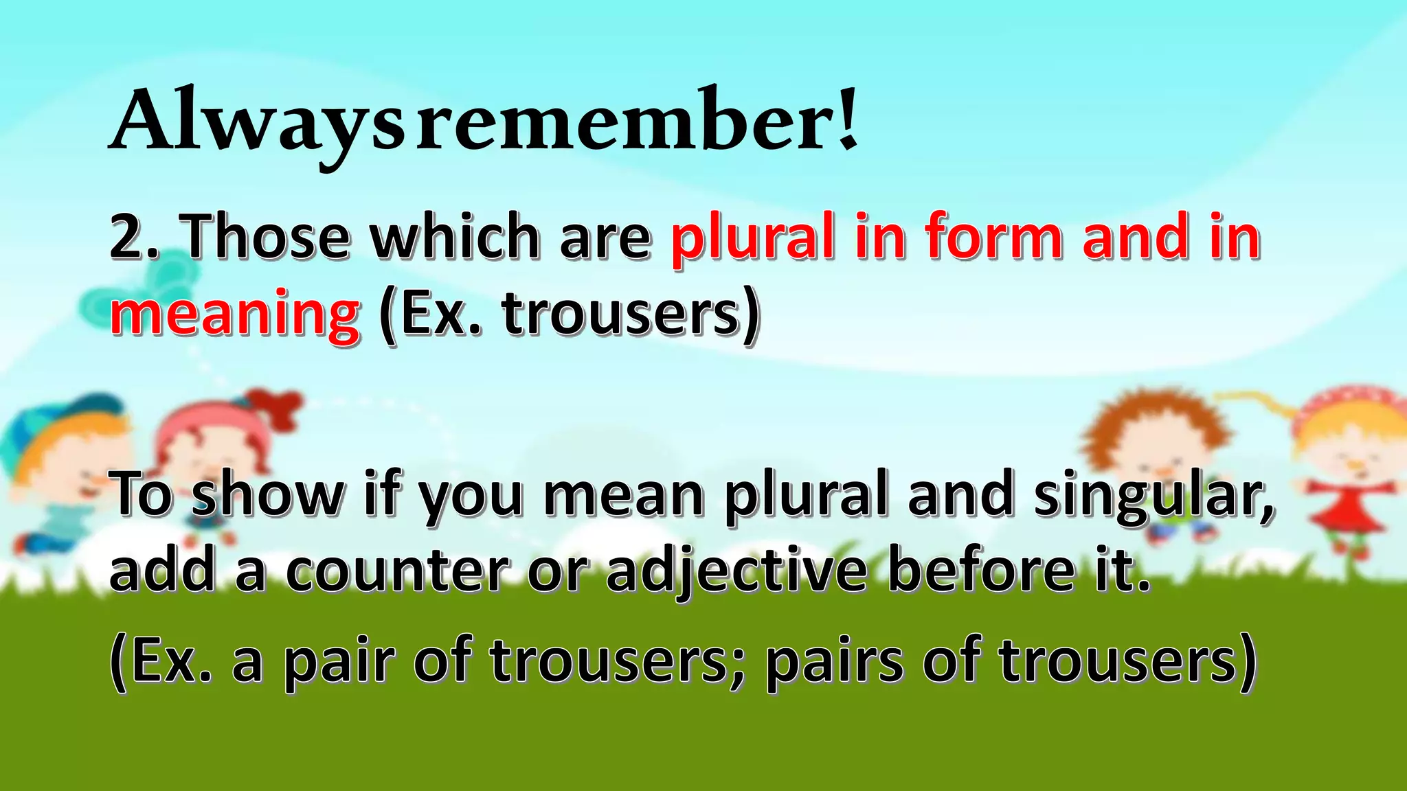 Special nouns | PPTX