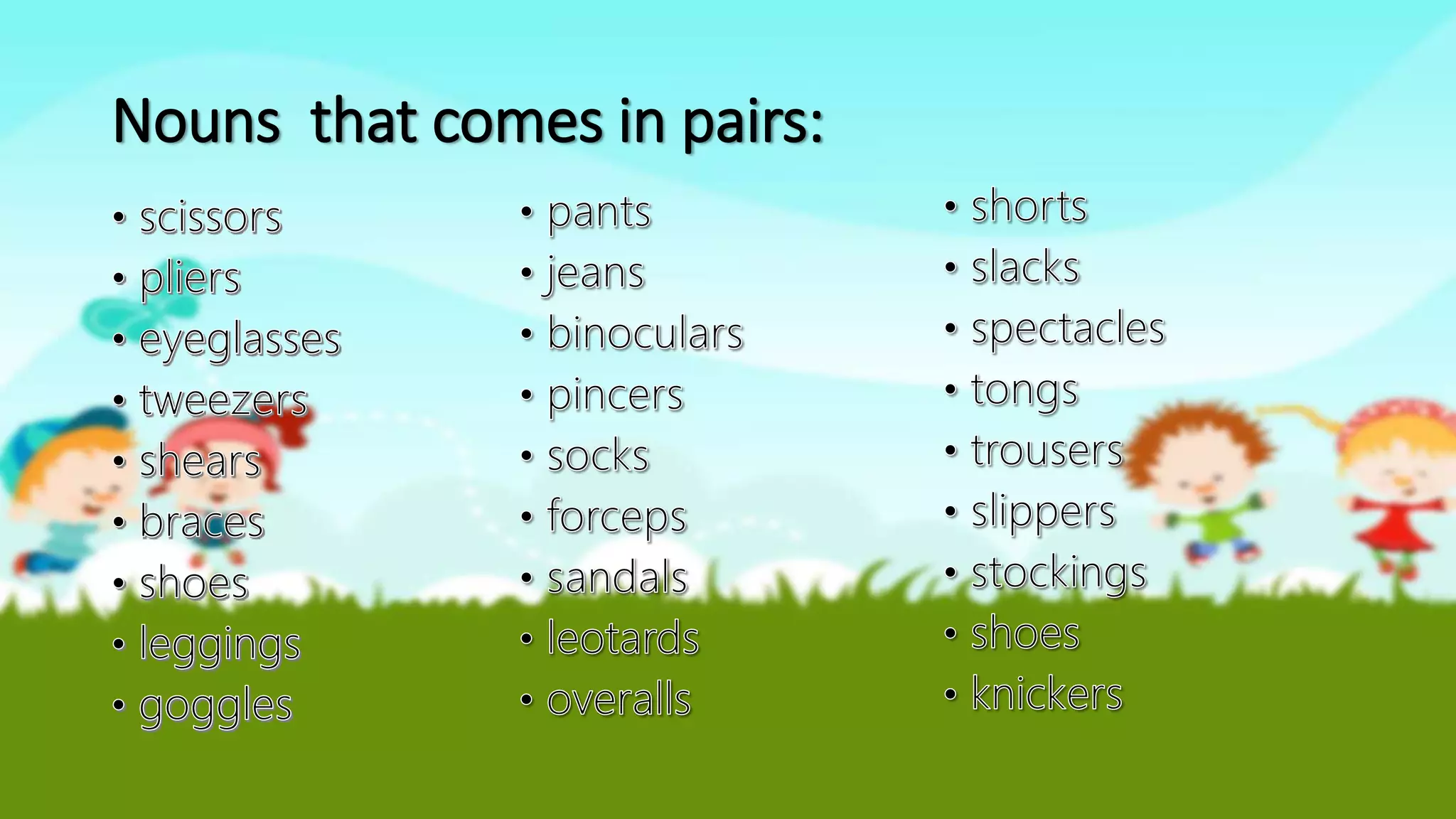 Special nouns | PPTX