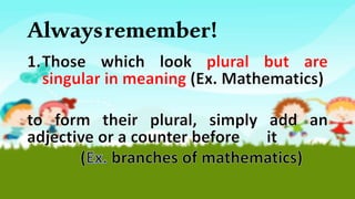 Special nouns | PPTX