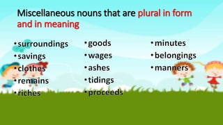 Special nouns | PPTX