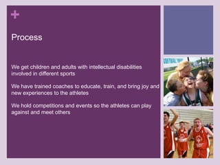 Special Olymics | PPTX