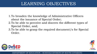 SPECIAL ORDER (1).ppt