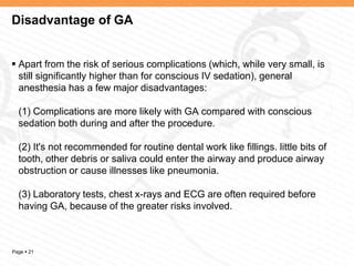 Special patient for local anesthesia | PPTX