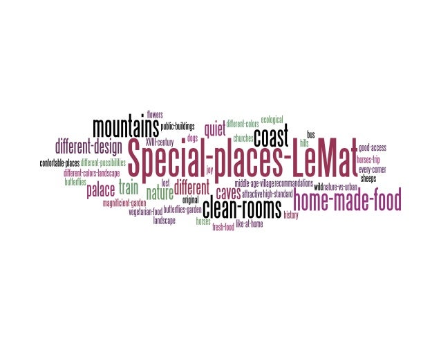 Special places Le Mat...what does it mean?