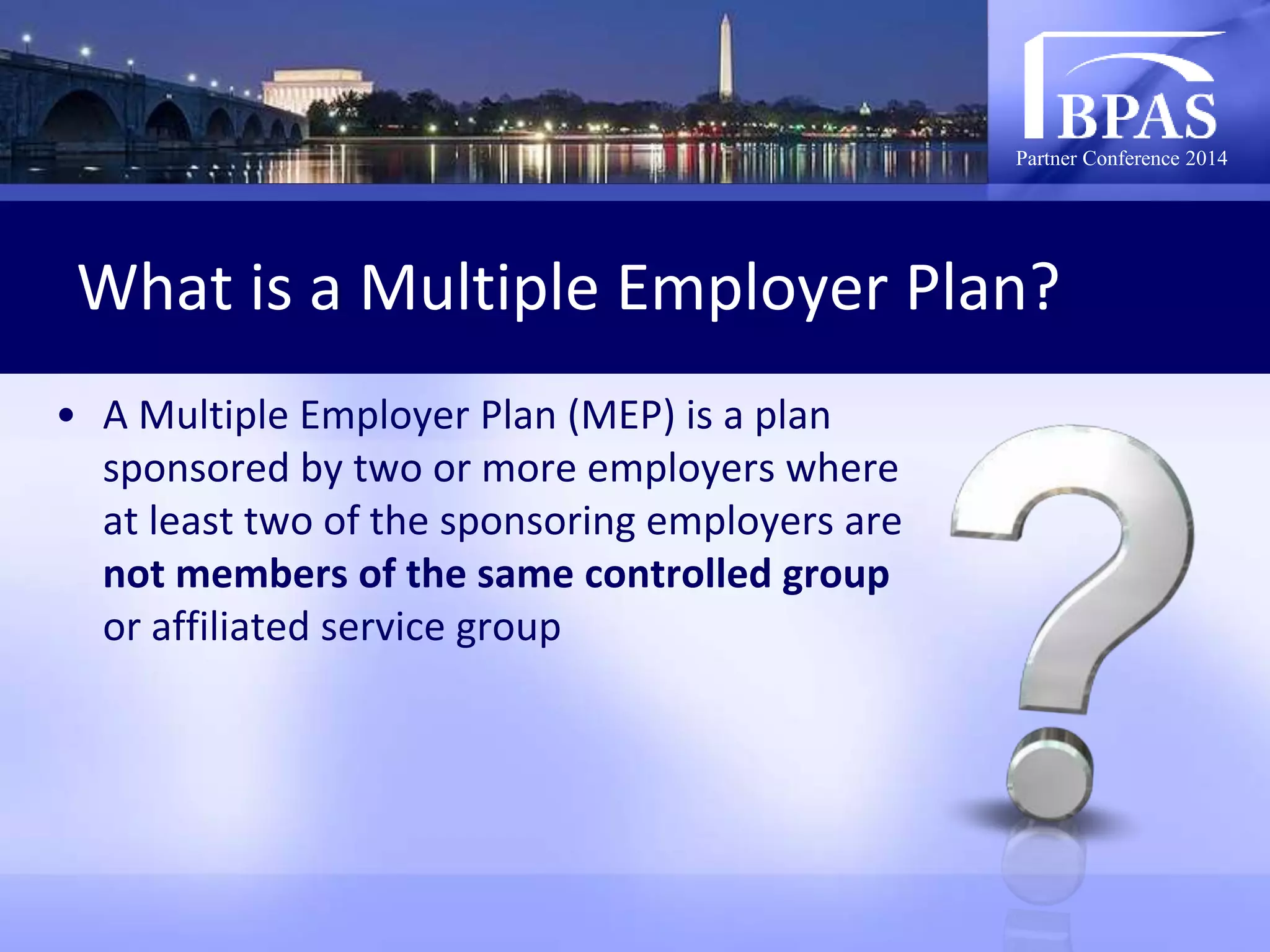 Exploring Special Plan Types (ESOP, kSOP, MEP, MET) | PPTX