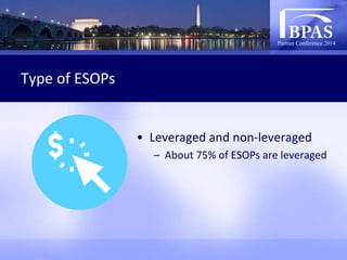 Exploring Special Plan Types (ESOP, kSOP, MEP, MET) | PPT