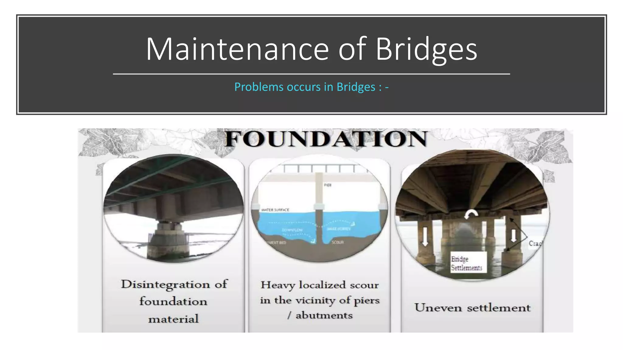 Special problems and maintenance in hill roads, | PPTX