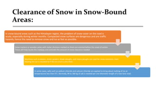 Special problems and maintenance in hill roads, | PPTX