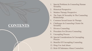 SPECIAL PROBLEMS IN COUNSELING EDUCATION | PPTX