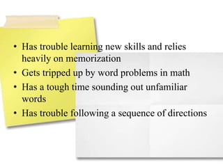Special problems in word recognition | PPTX | Brain and Nervous System ...