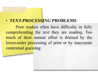Special problems in word recognition | PPTX | Brain and Nervous System ...