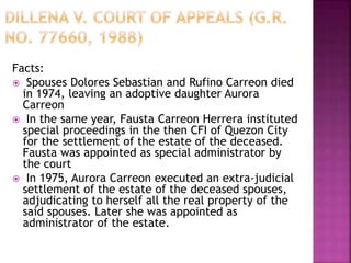 Special procedure rule 89 | PPTX