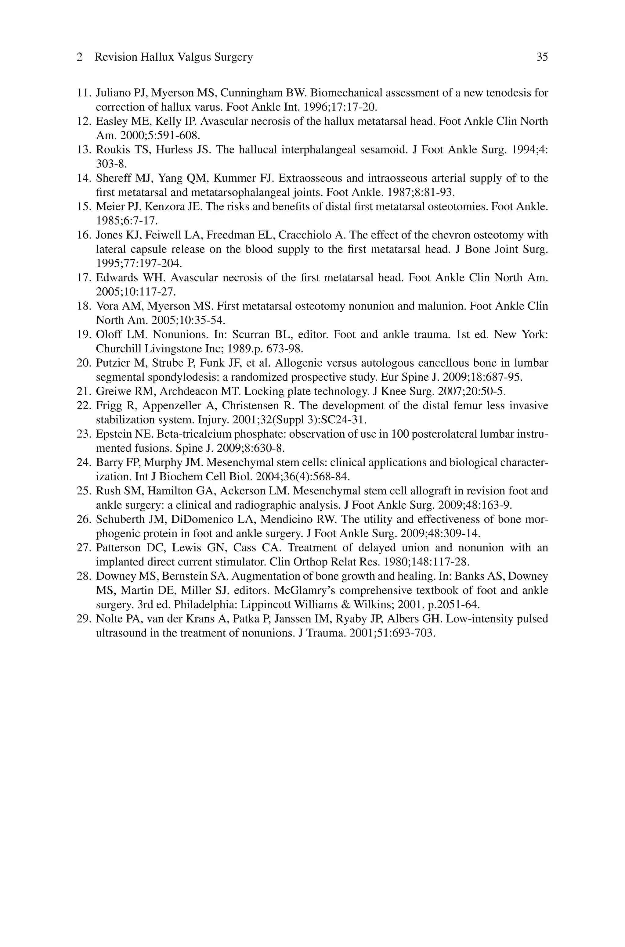 Special procedures in foot and ankle surgery | PDF