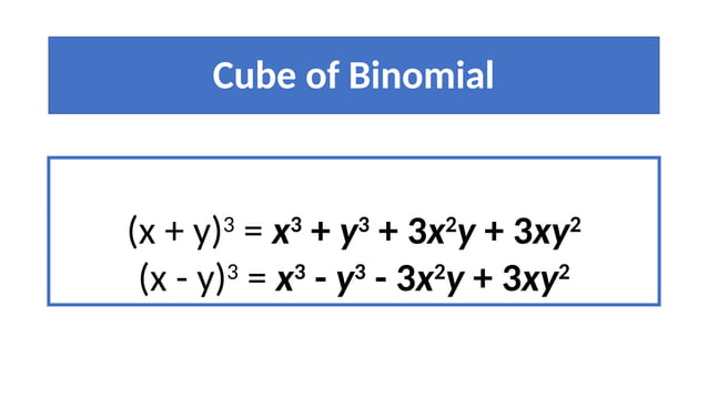 Special Product (Square of Binomial and trinomial).pptx