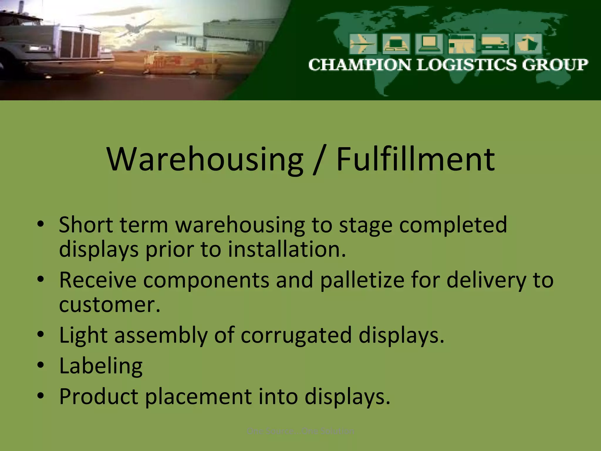 CLG - Special Projects Division | PPT