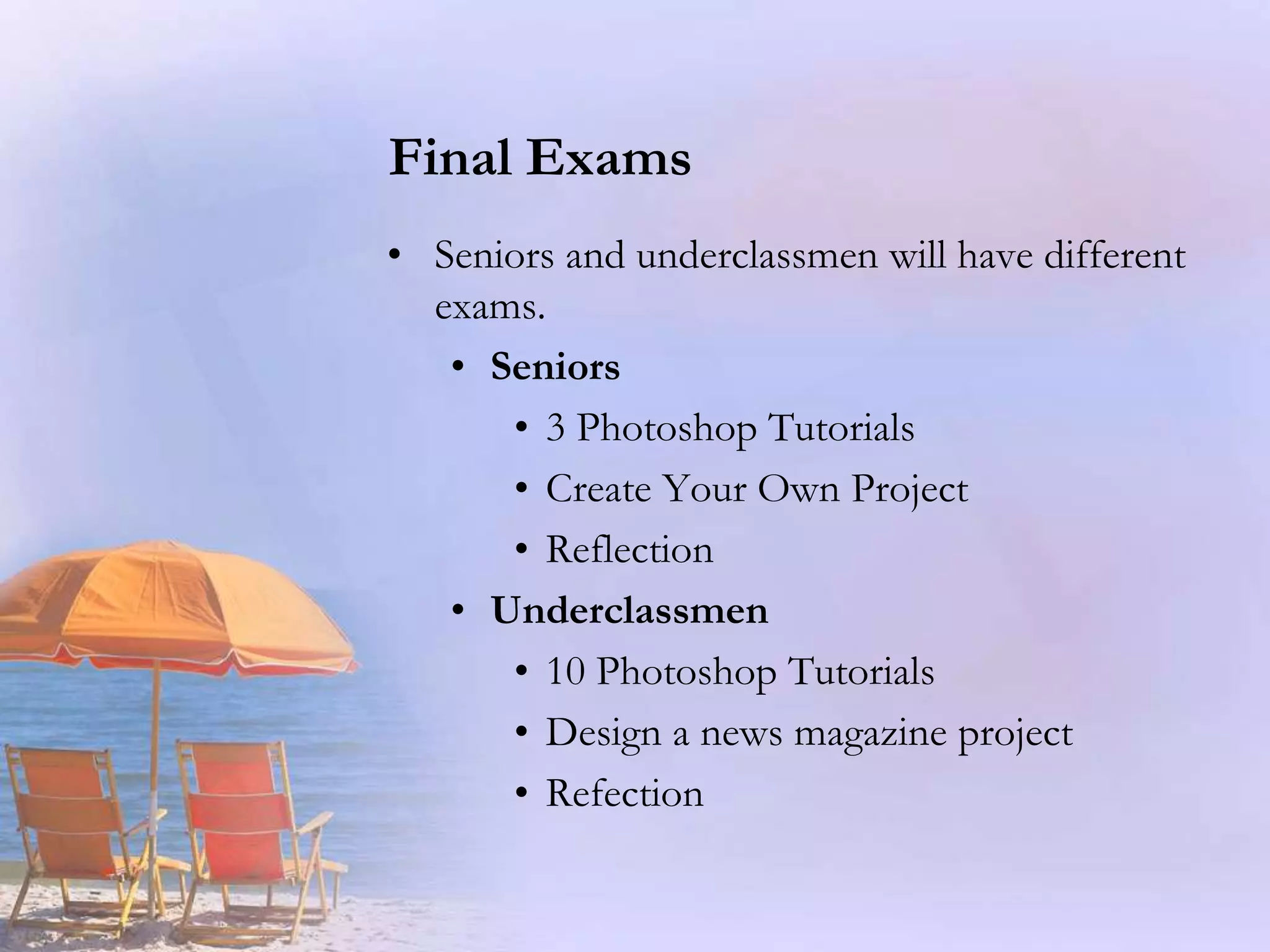 Special Projects_ Final Exam | PPTX