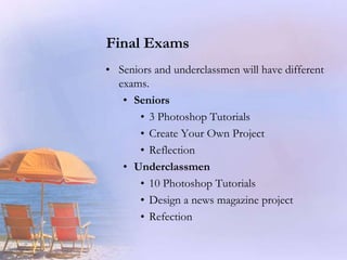 Special Projects_ Final Exam | PPTX