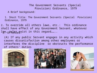 The Special Provision ordinance , 1979.pptx