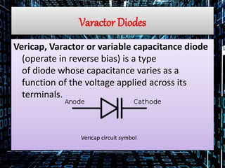 Special purpose diodes | PPTX