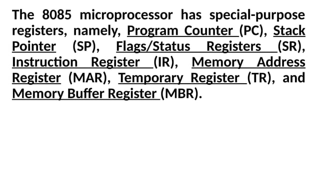 SPECIAL PURPOSE REGISTERS SPECIAL .pptx