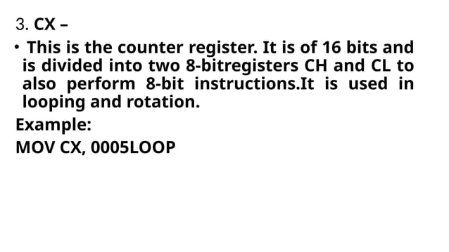 SPECIAL PURPOSE REGISTERS SPECIAL .pptx