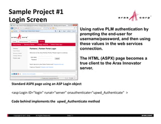 Special Purpose Role-Based Clients for PLM using Aras | PDF