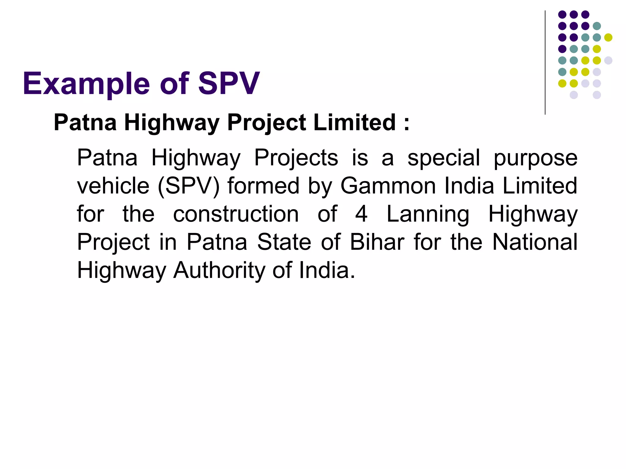 Special purpose vehicle (spv) | PPTX
