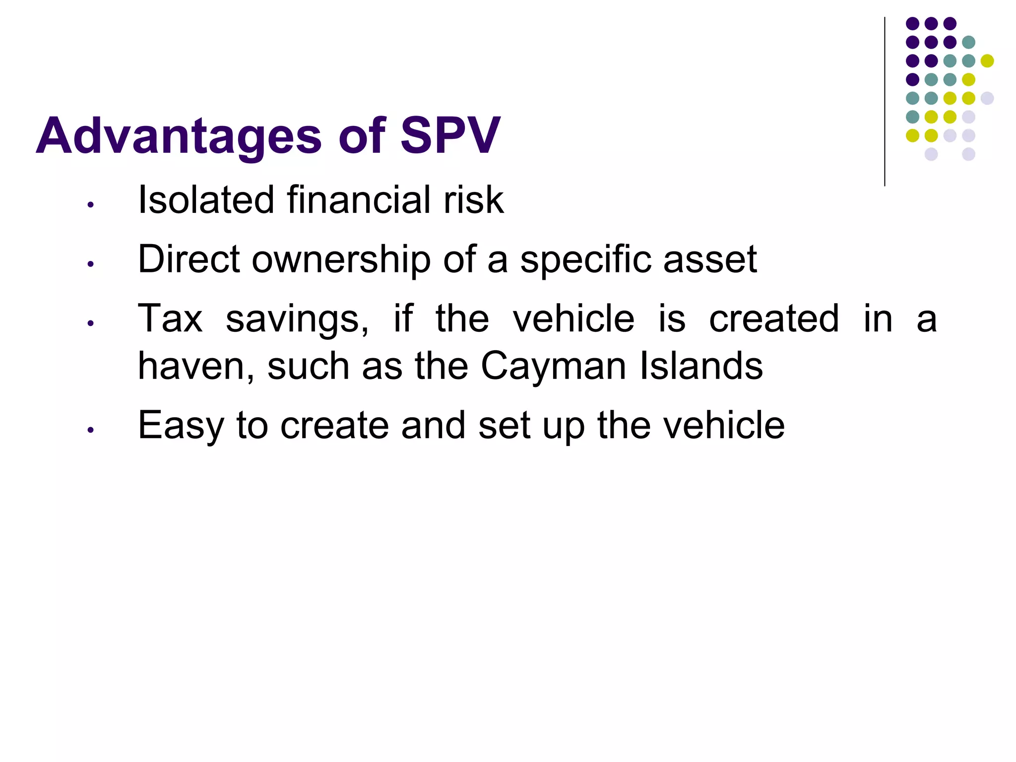 Special purpose vehicle (spv) | PPTX