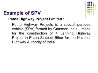 Special purpose vehicle (spv) | PPTX