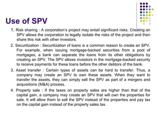 Special purpose vehicle (spv) | PPTX