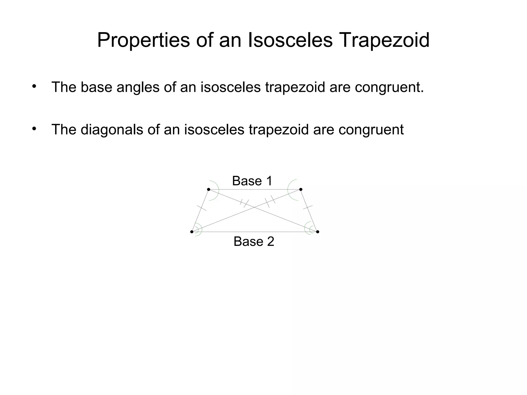Special quadrilaterals trapezoids | PPT