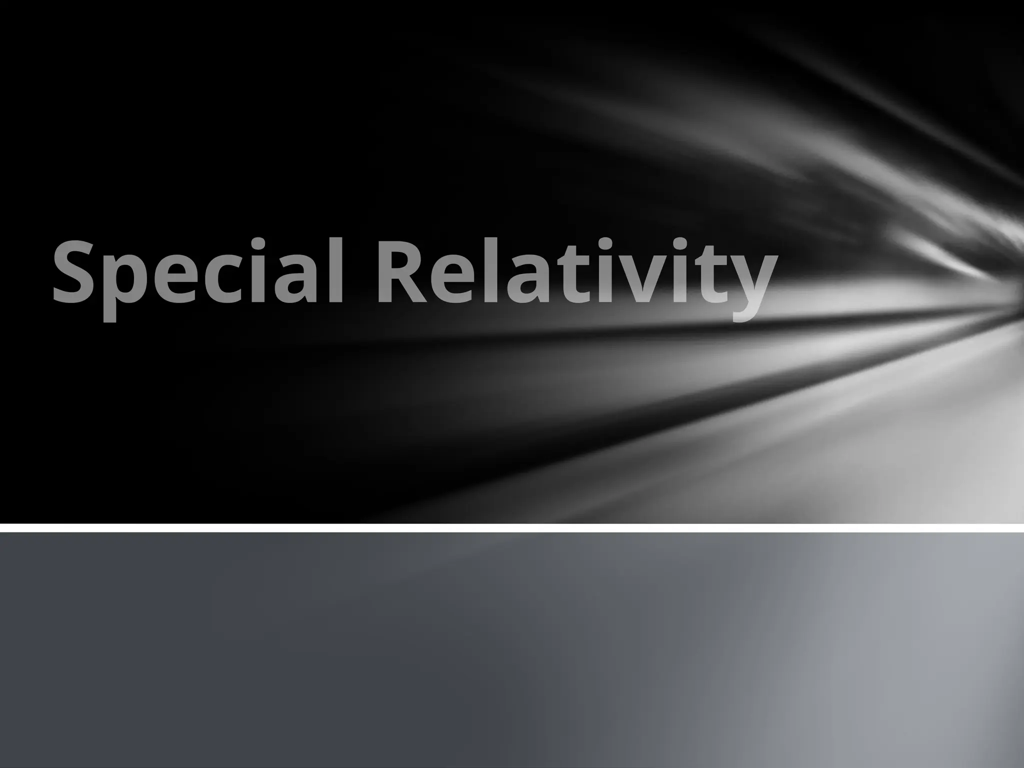Special Relativity theory of Einstein... | PPTX