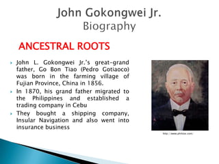 SR: John L. Gokongwei Jr. The Path of Entrepreneurship by Marites ...