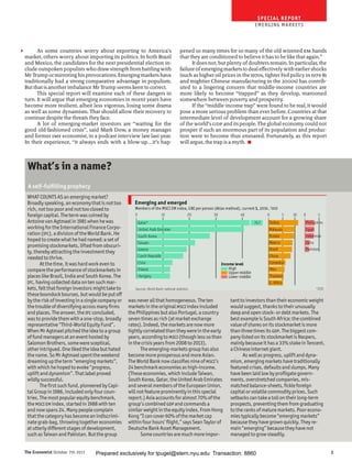 Special report emerging markets (the economist) | PDF