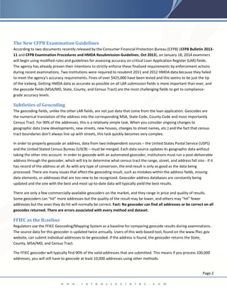 Special Report: Geocoding...achieving the highest accuracy | PDF