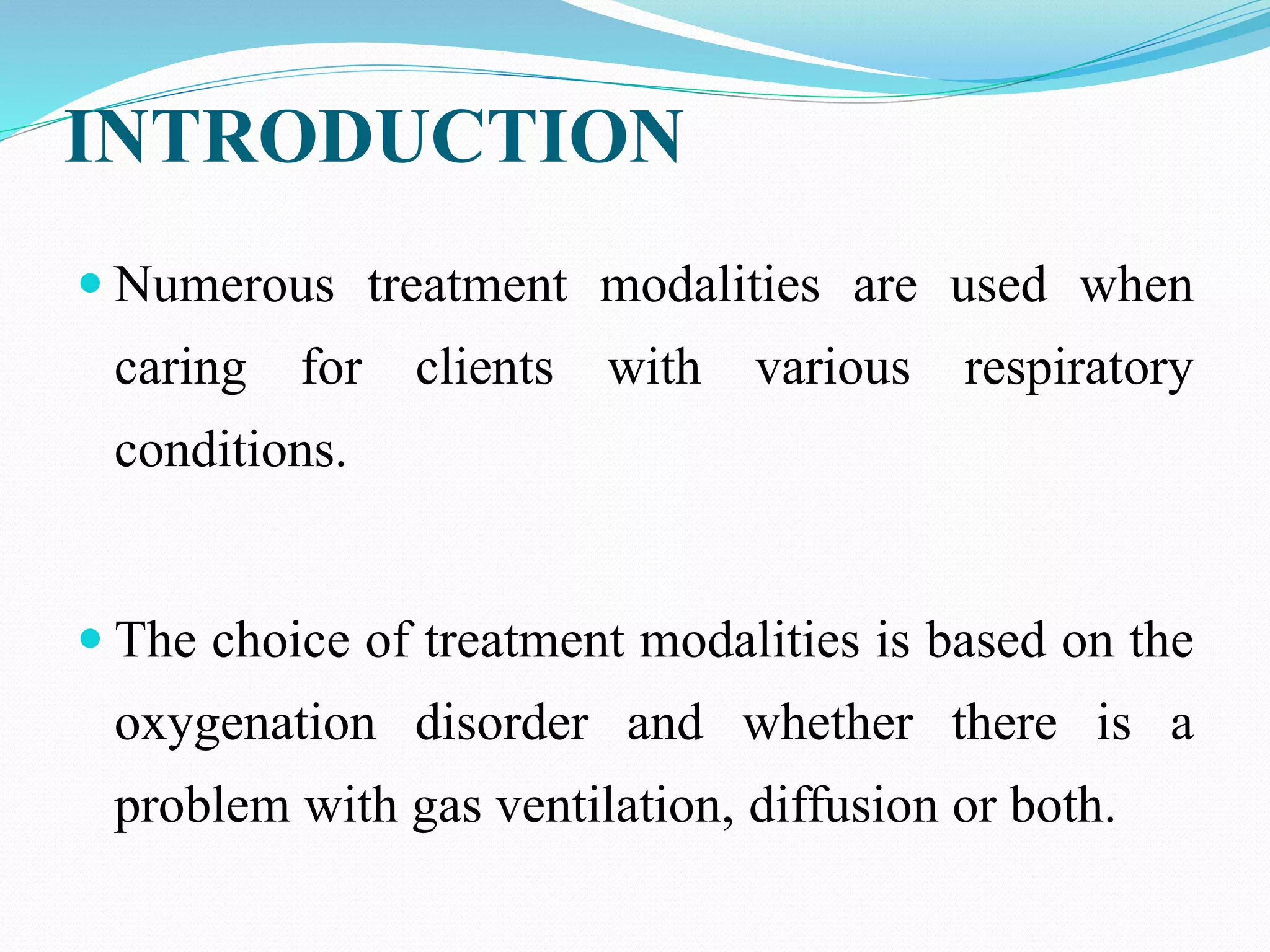 Special respiratory therapies | PPTX