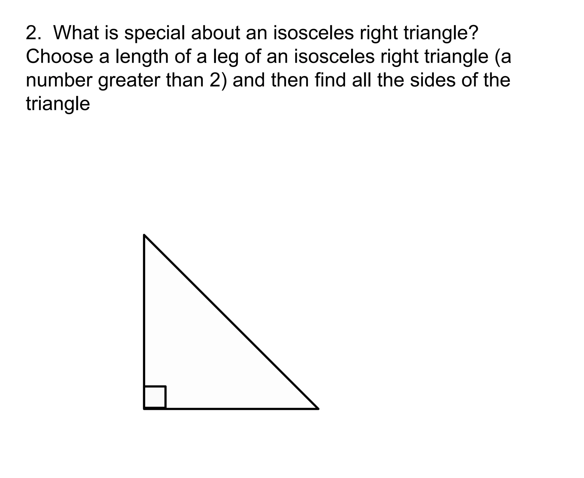 Special right triangles updated | PPTX