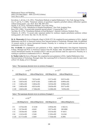 Special second order non symmetric fitted method for singular | PDF