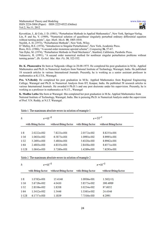Special second order non symmetric fitted method for singular | PDF