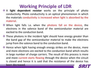 Electron Devices Special Semiconductor Devices - LDR | PPT