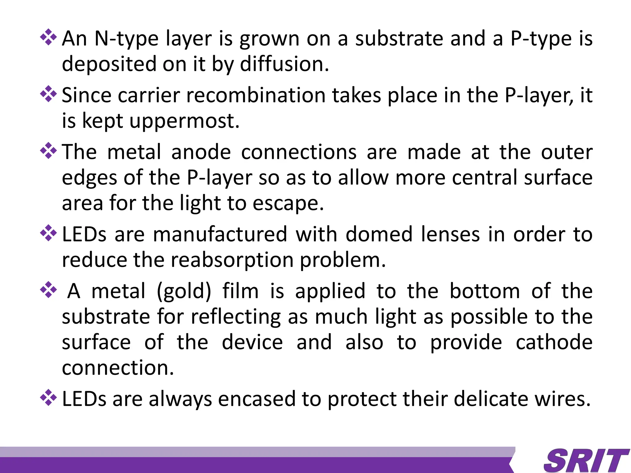 Electron Devices - Special Semiconductor Devices -LED | PPT