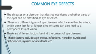 Special Senses eye, ear , nose, tongue ppt | PPTX