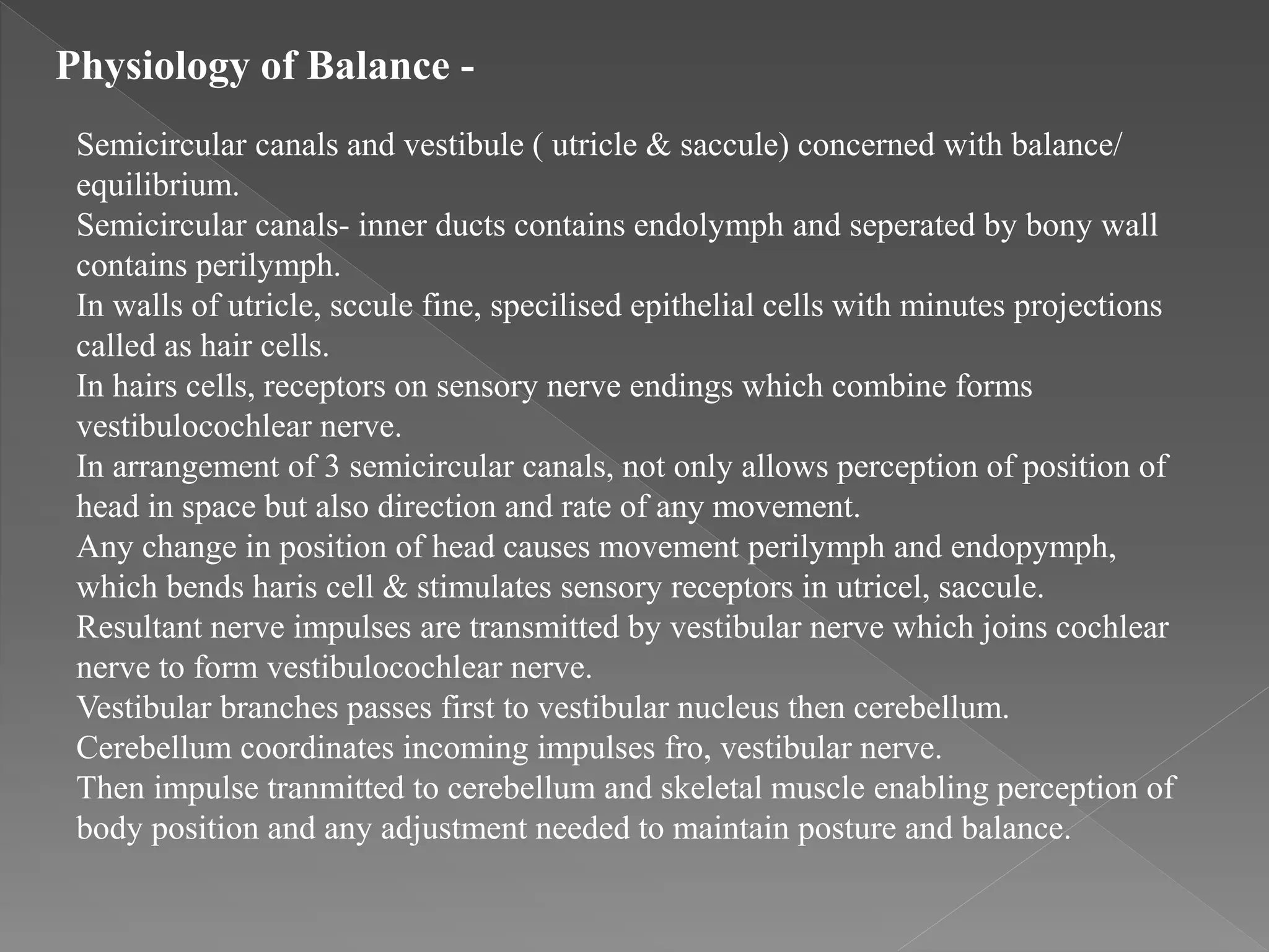 Special senses ear ppt | PPTX