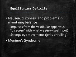 Special Senses - Equilibrium and Hearing | PPTX