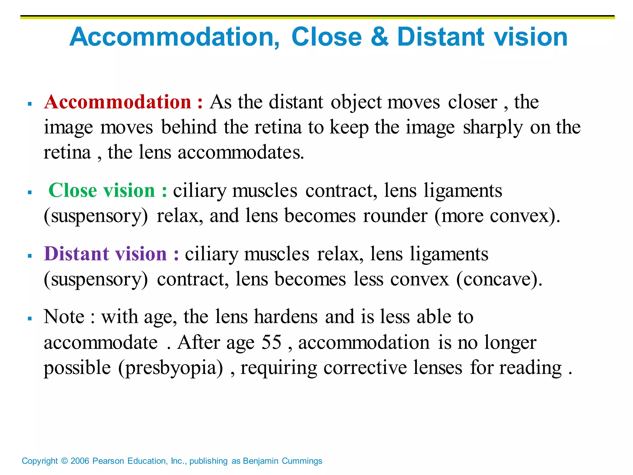 Special senses eye and ear | DOCX
