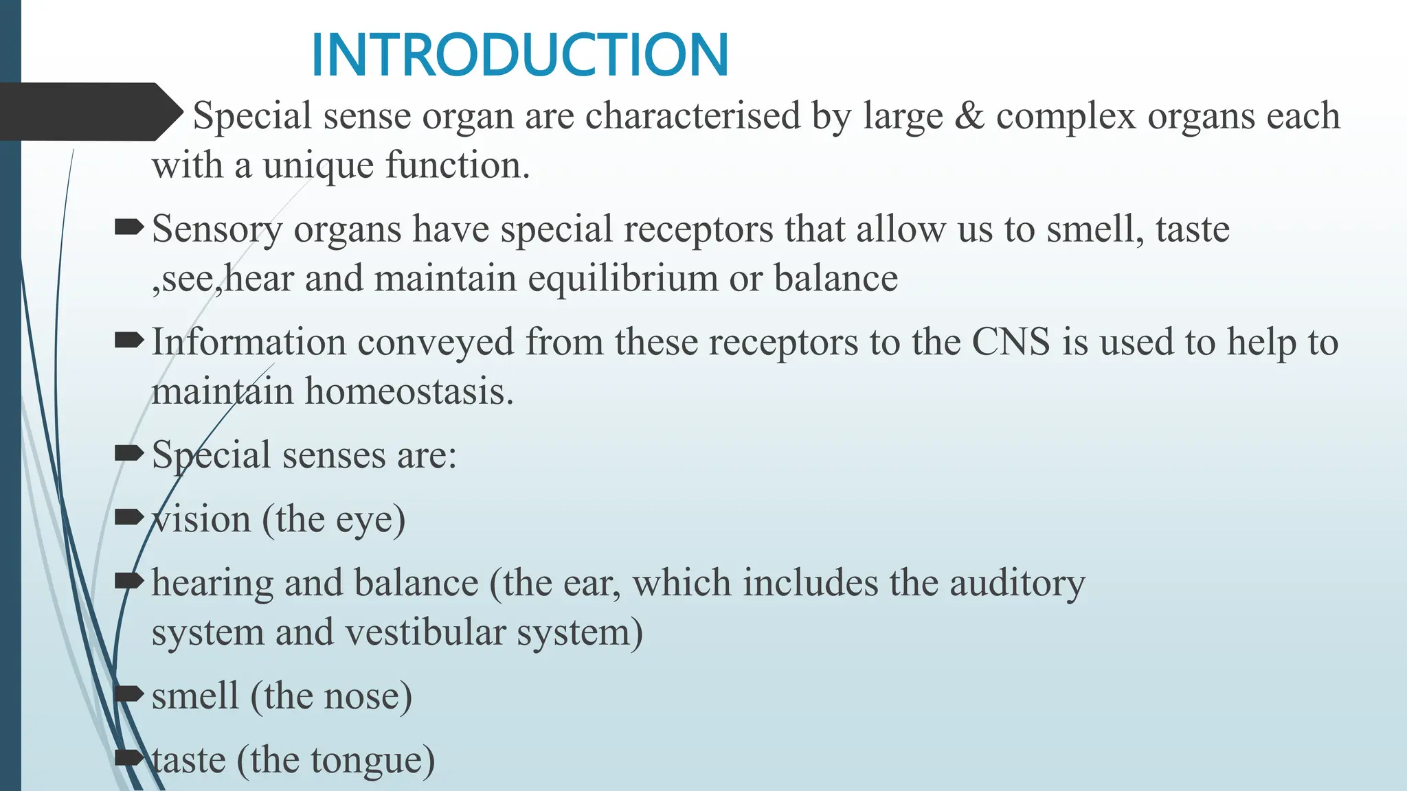 Special Senses (Eye -vision & Ear-hearing). | PPTX