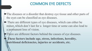 Special Senses (Eye -vision & Ear-hearing). | PPTX