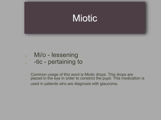 Special senses presentation | PPTX