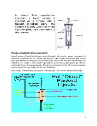Special separation technique G.C Pdf | PDF