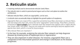Special Staining ppt veterinary pathology | PPTX